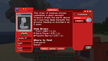 Cobblemon Pokedex (Cobbledex) - 渲染图